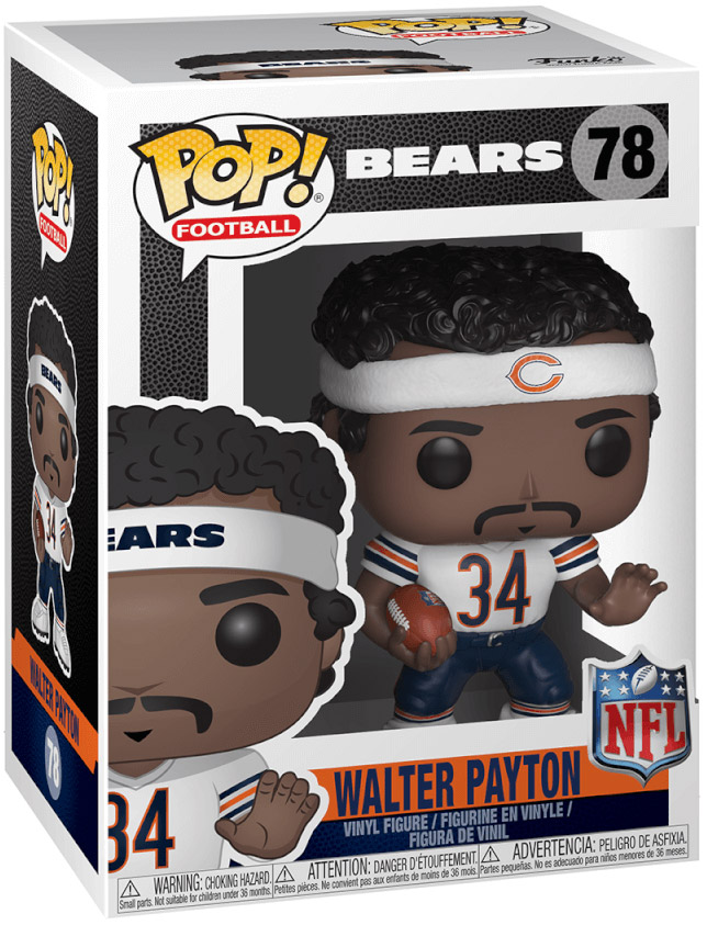 Figurine Pop NFL #78 pas cher : Walter Payton - Bears