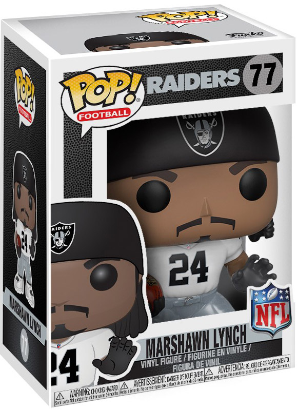 Figurine Pop NFL #77 pas cher : Marshawn Lynch