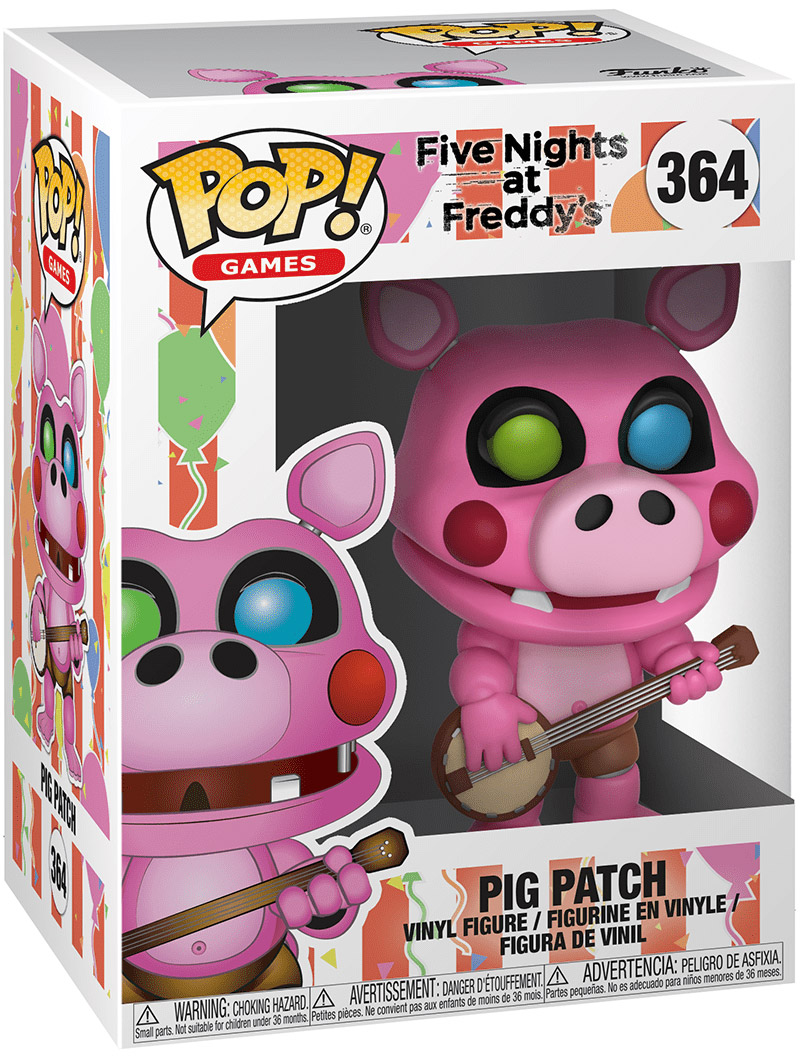 Figurine Pop Five Nights at Freddy's #364 pas cher : Pig Patch