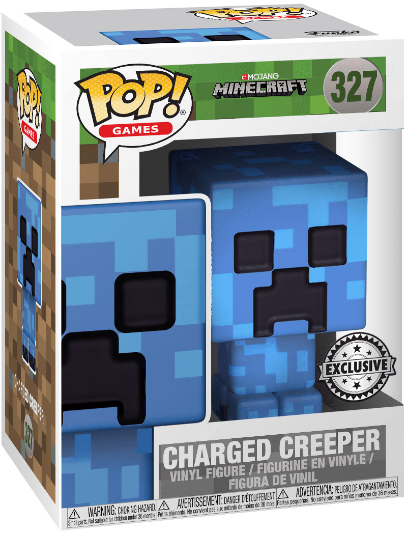 Figurine Pop Minecraft #327 pas chère : Creeper Chargé