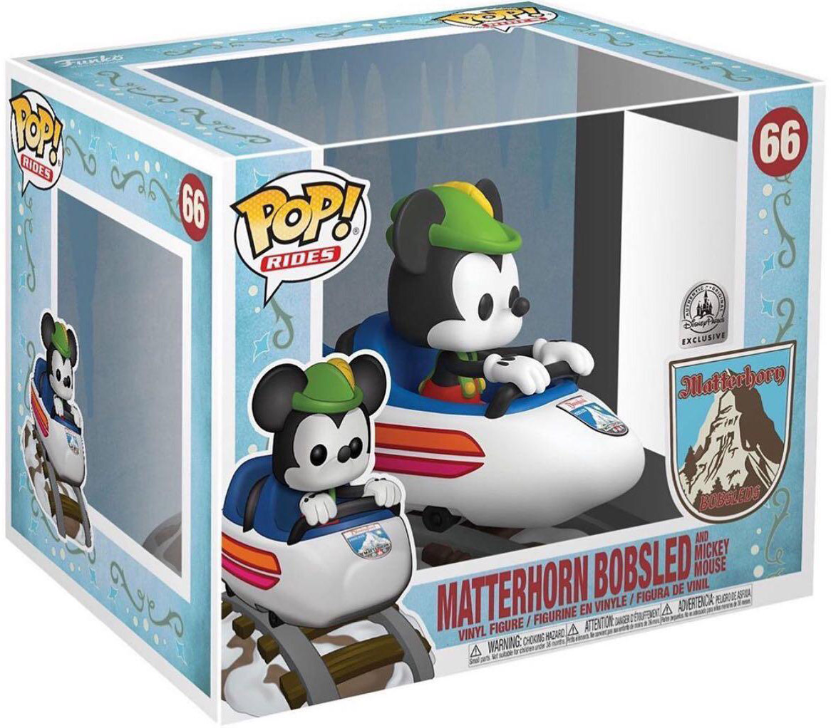 Figurine Pop Parcs Disney #66 pas chère : Mickey Mouse dans Matterhorn Ride