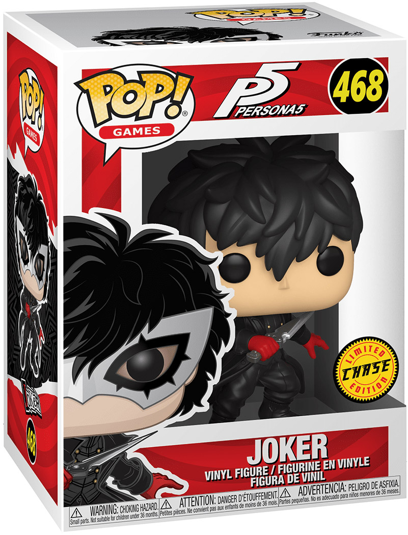 Figurine Pop Persona 5 #468 pas cher : Joker [Chase]