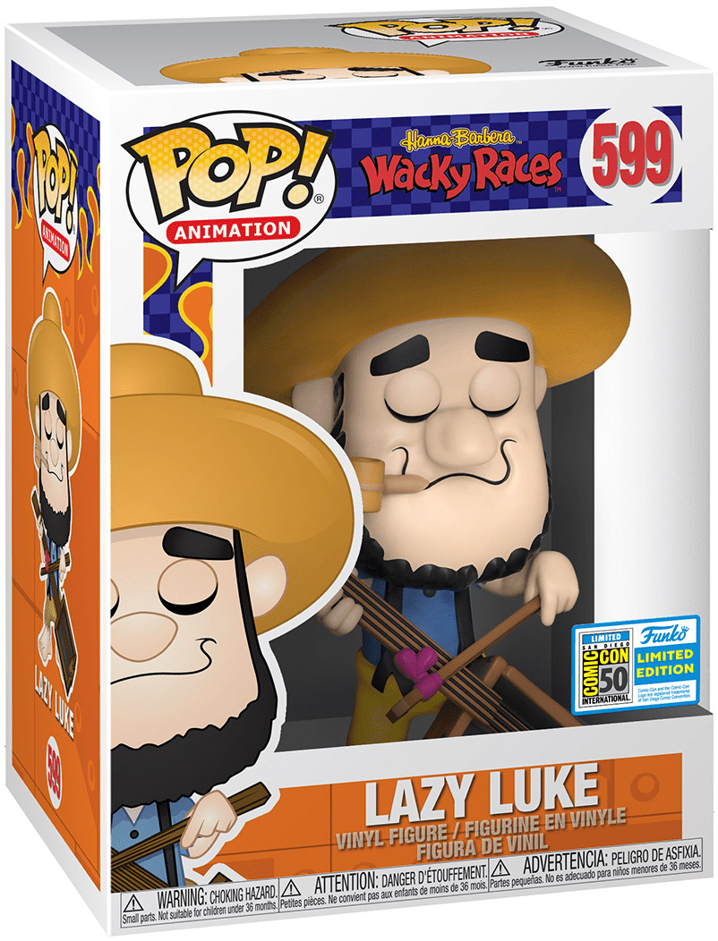 Figurine Pop Hanna-Barbera #599 pas cher : Lazy Luke (wacky races)