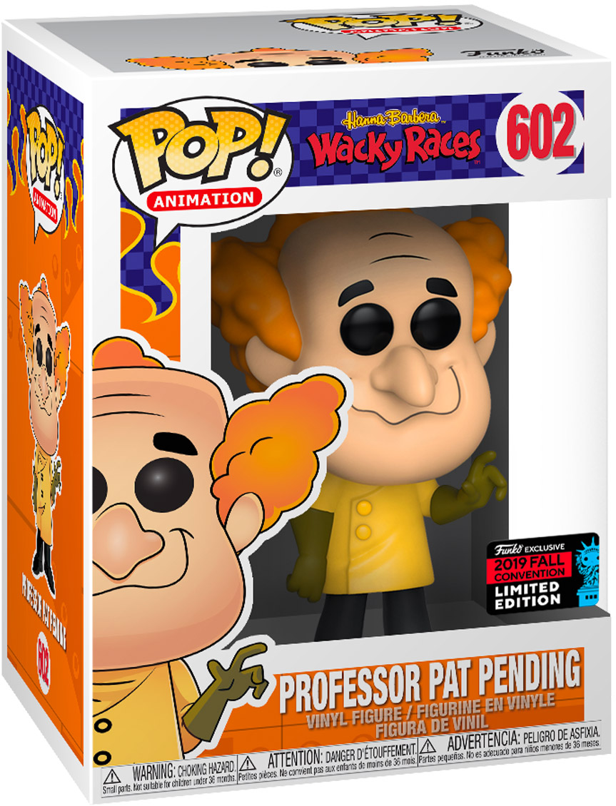 Figurine Pop Hanna-Barbera #602 pas chère : Professor Pat Pending (Les ...