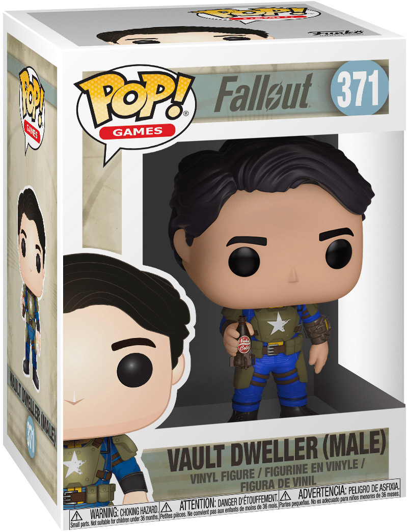 Figurine Pop Fallout #371 pas cher : Vault Dweller (Homme)