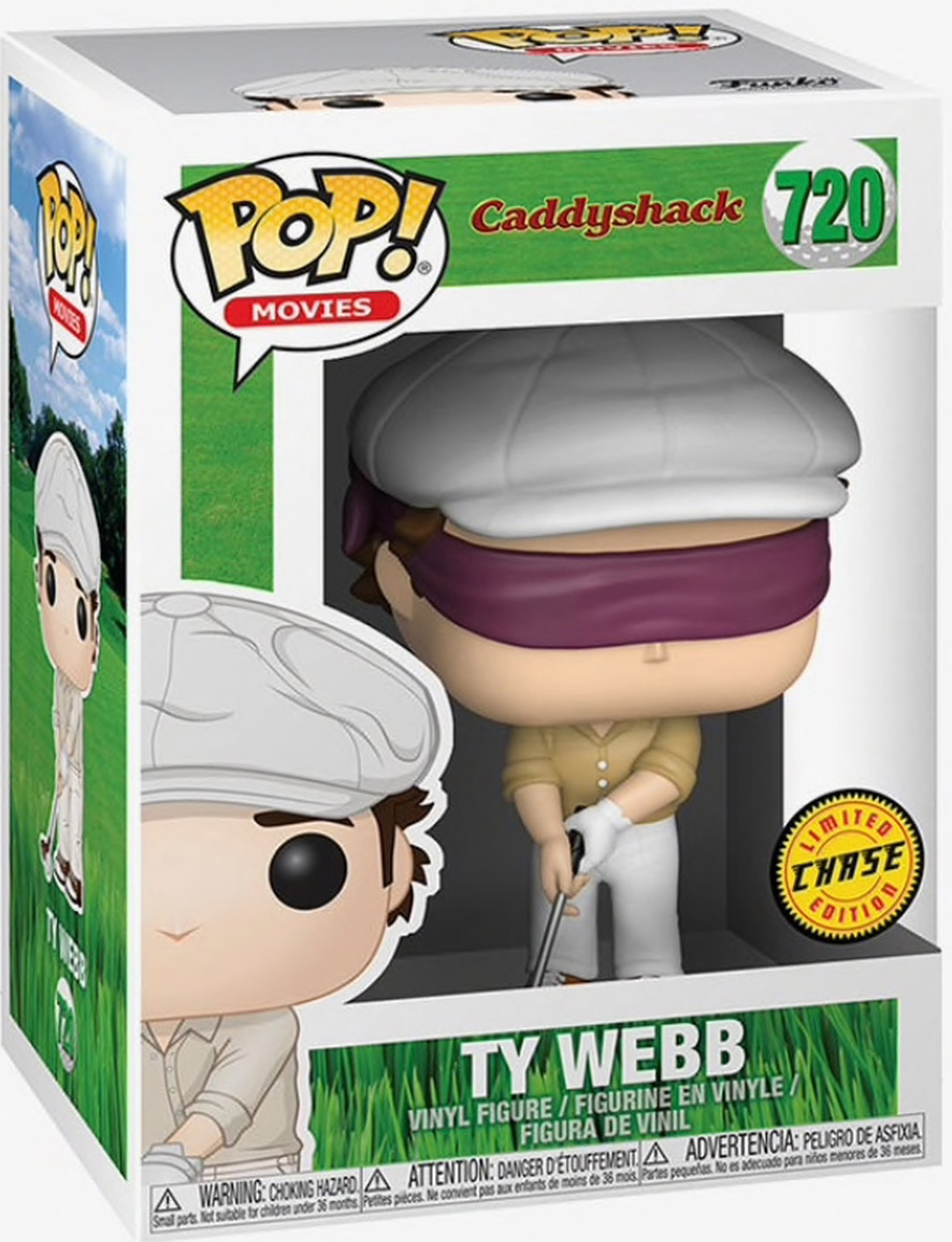 Figurine Pop Le Golf en folie #720 pas cher : Ty Webb Yeux Bandés [Chase]