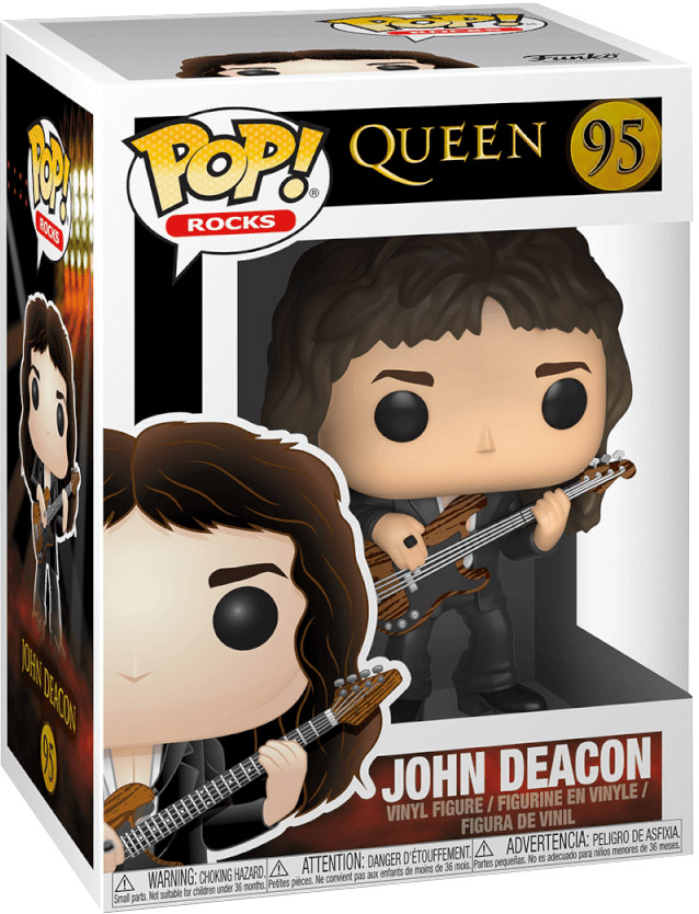 Figurine Pop Queen #95 pas cher : John Deacon