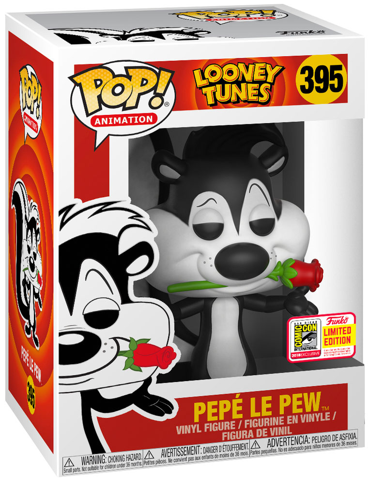 Figurine Pop Looney Tunes #395 pas cher : Pépé le Putois
