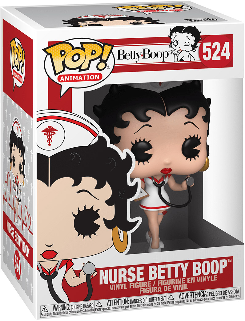Figurine Pop Betty Boop #524 pas cher : Infirmière Betty Boop