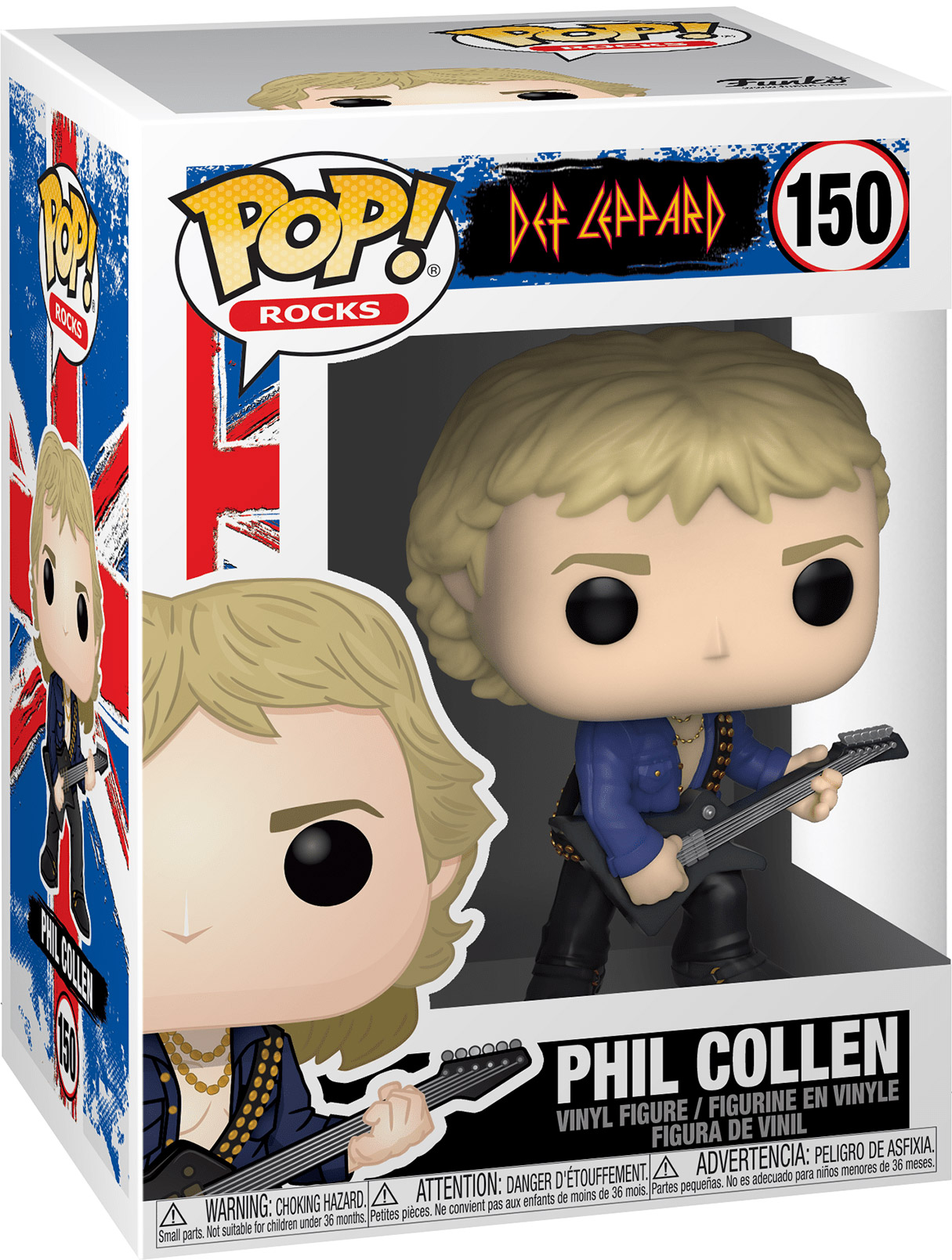 Figurine Pop Def Leppard #150 pas cher : Phil Collen