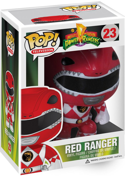 Figurine Pop Power Rangers #23 pas cher : Ranger Rouge