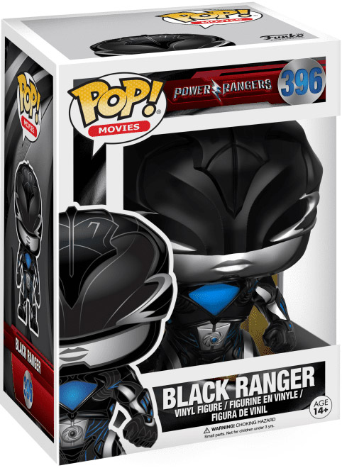 Figurine Pop Power Rangers #396 pas cher : Ranger Noir
