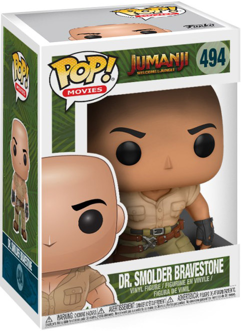 Figurine Pop Jumanji #494 pas cher : Dr. Smolder Bravestone