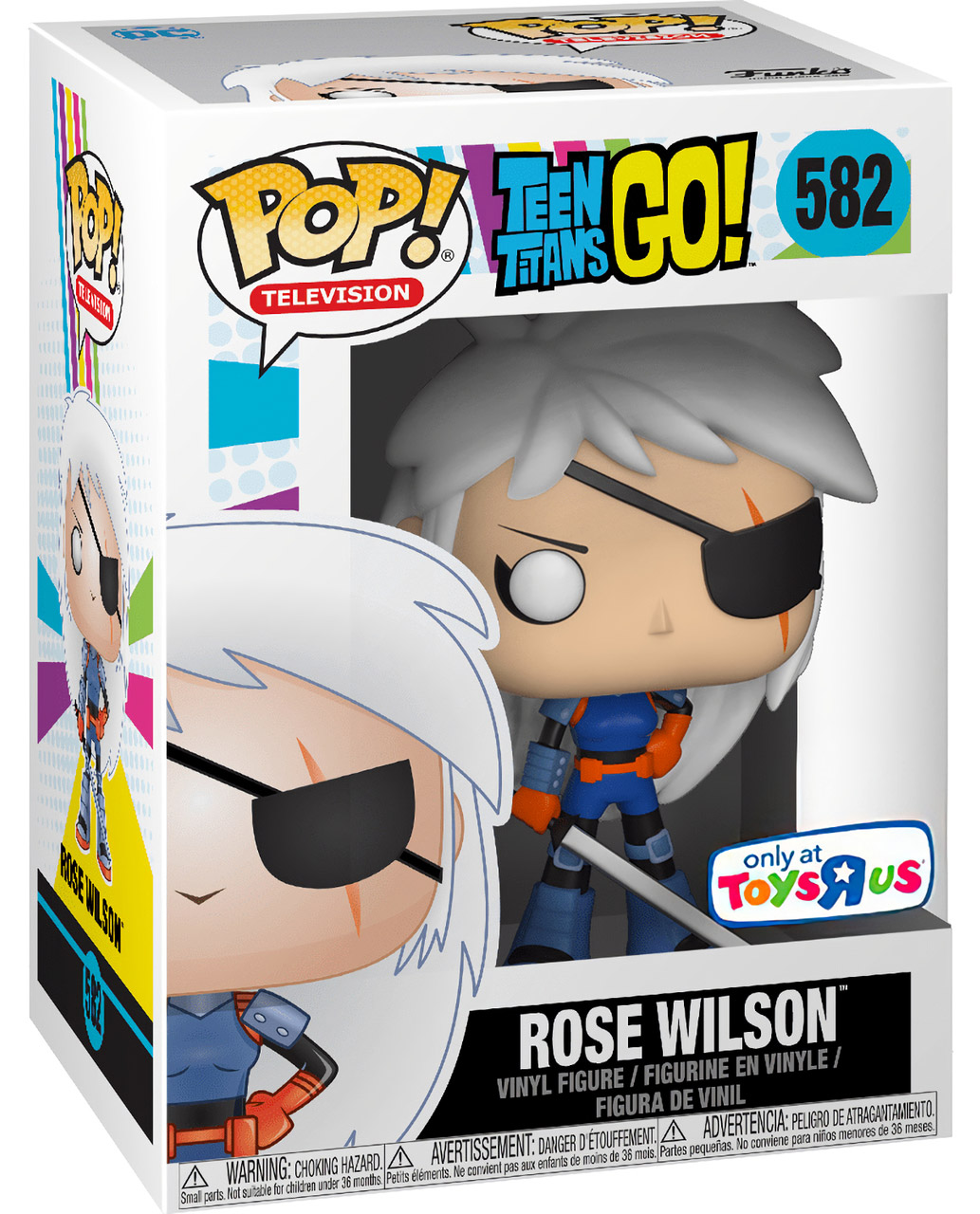 Figurine Pop Teen Titans Go! #582 pas cher : Rose Wilson