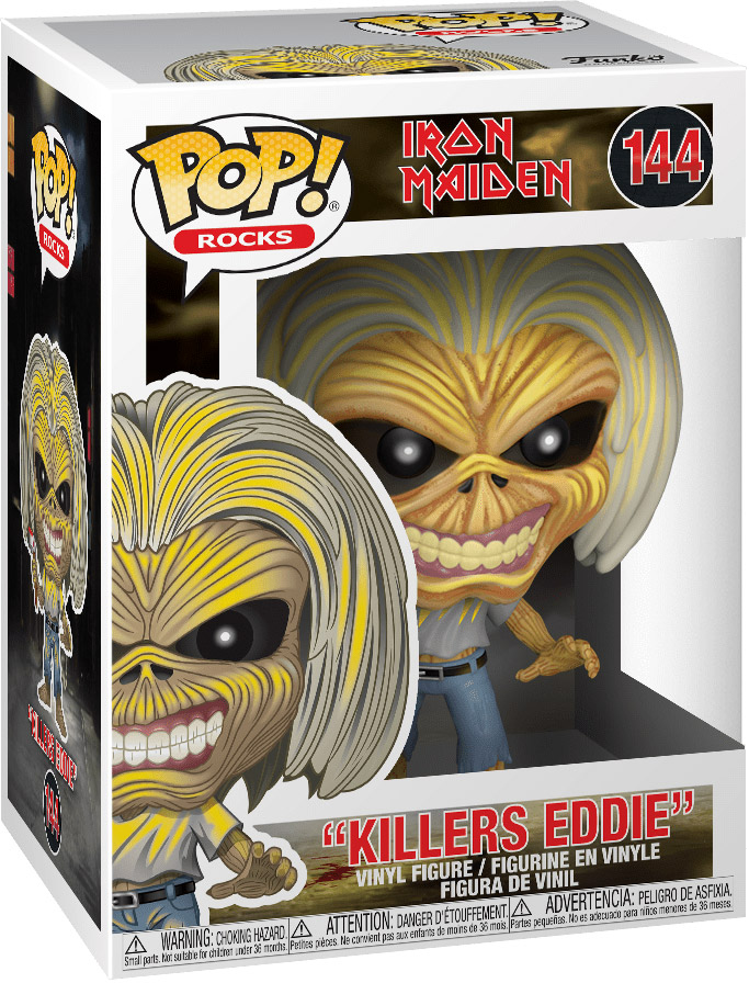 Figurine Pop Iron Maiden #144 pas cher : "Killers Eddie"