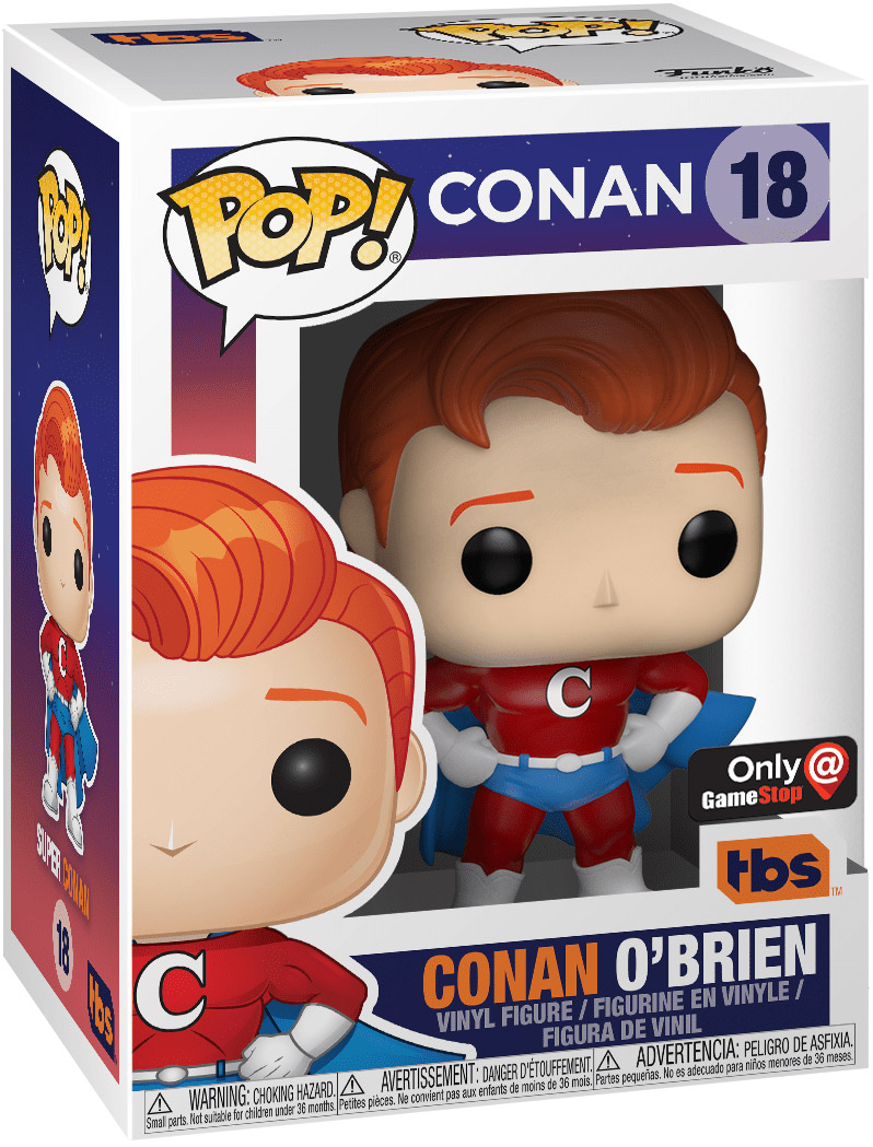 Figurine Pop Conan O'Brien #18 pas cher : Conan O'Brien