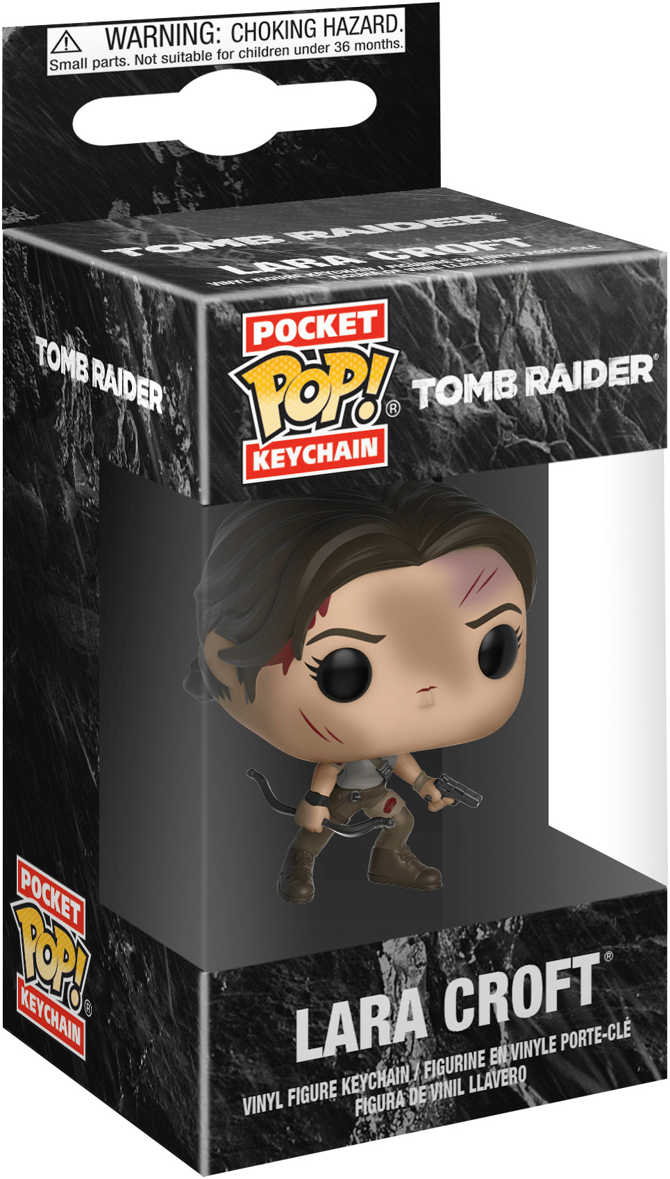 Figurine Pop Tomb Raider pas cher : Lara Croft - Porte-clés