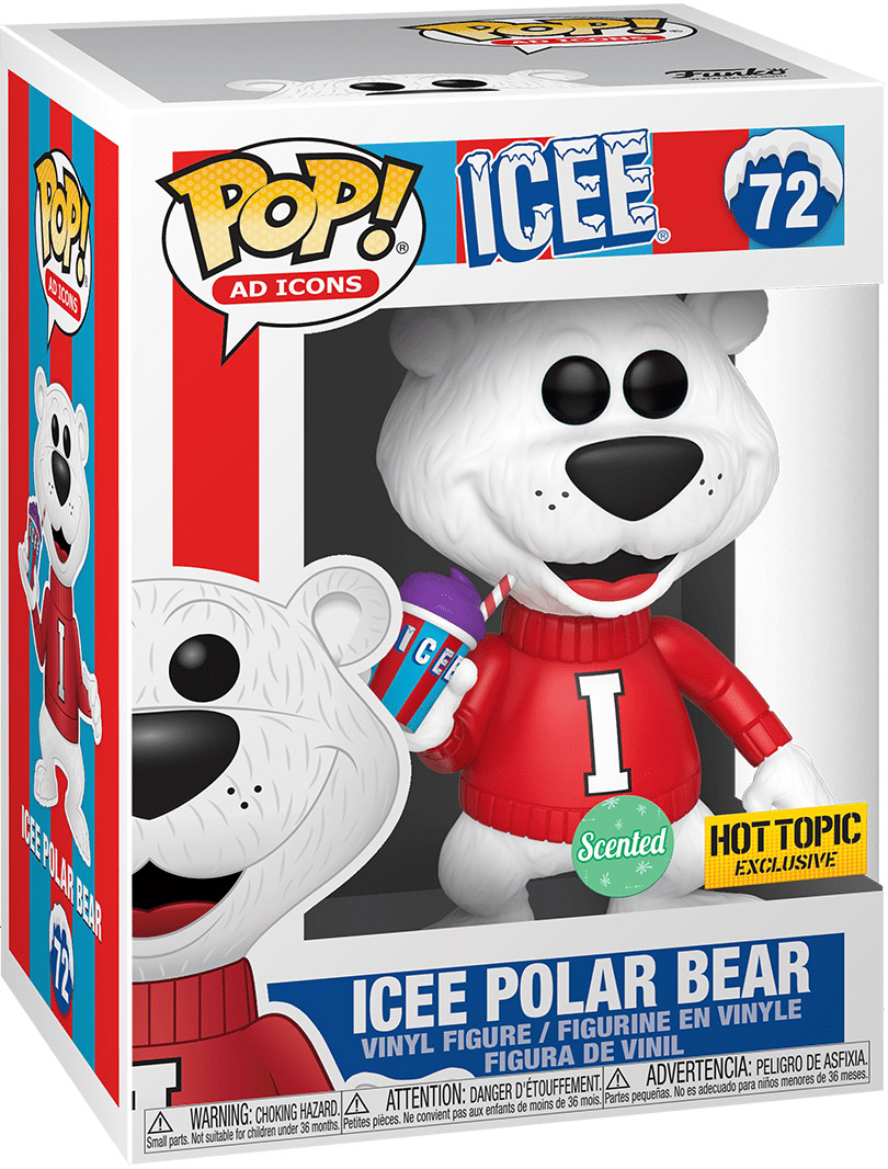 Popmart Coca Cola Funko POP! ICEE Polar Bear Scented Figure #72 ...