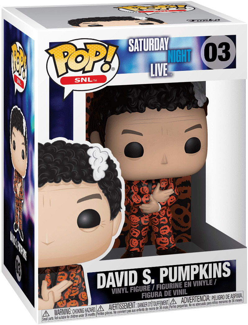 Figurine Pop Saturday Night Live #3 pas cher : David S. Pumpkins