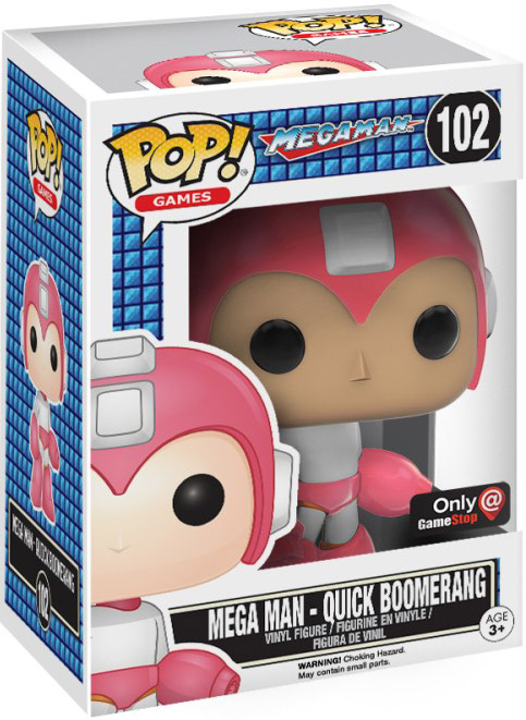 Figurine Pop Mega Man #102 pas cher : Mega Man - Quick Boomerang