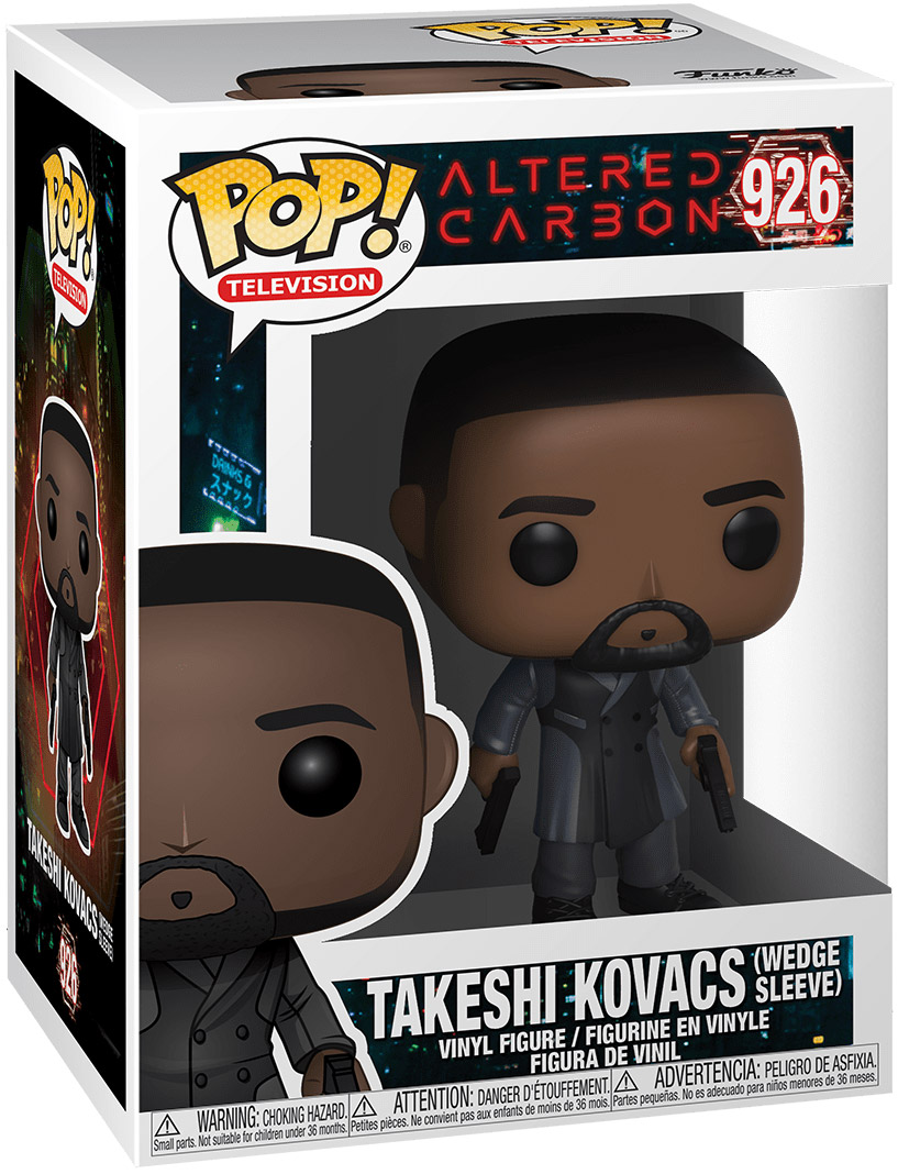 Figurine Pop Altered Carbon #926 pas cher : Takeshi Kovacs (Wedge Sleeve)