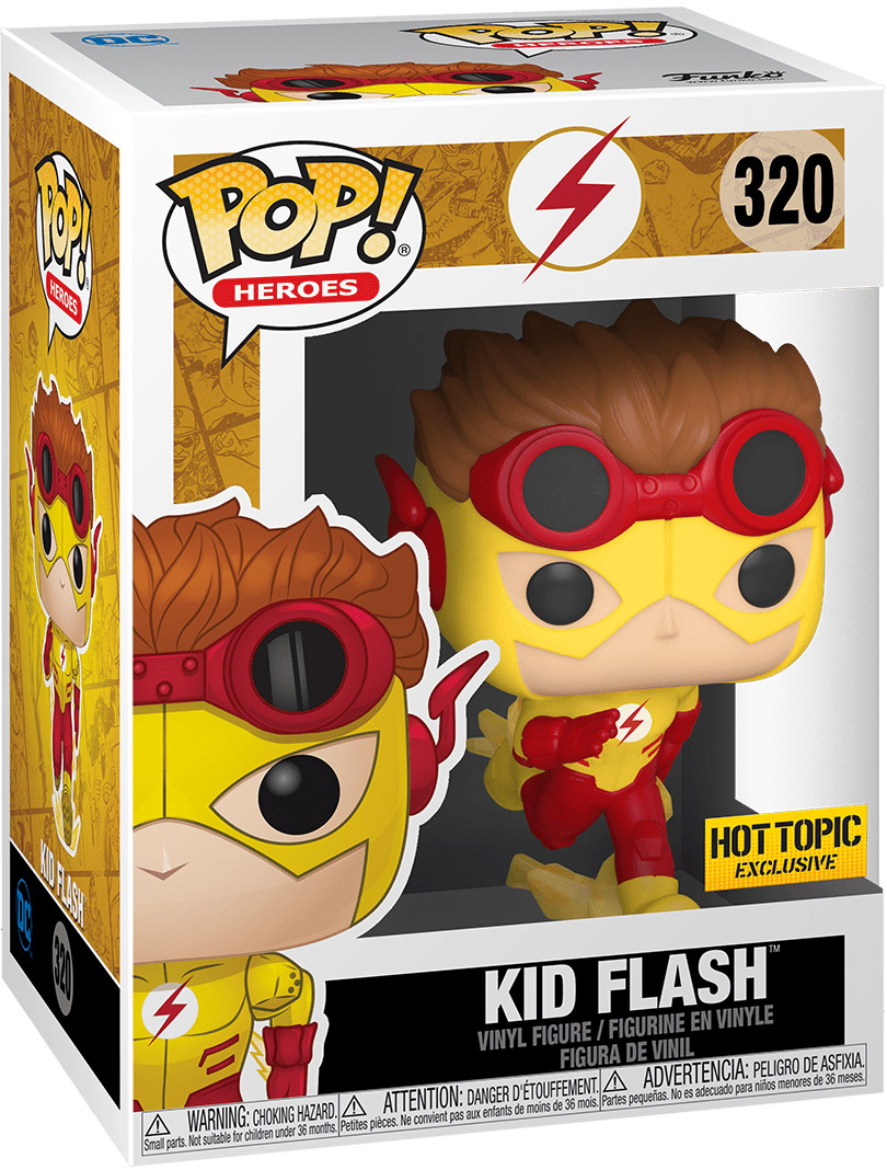 Figurine Pop Flash [DC] #320 pas cher : Kid Flash