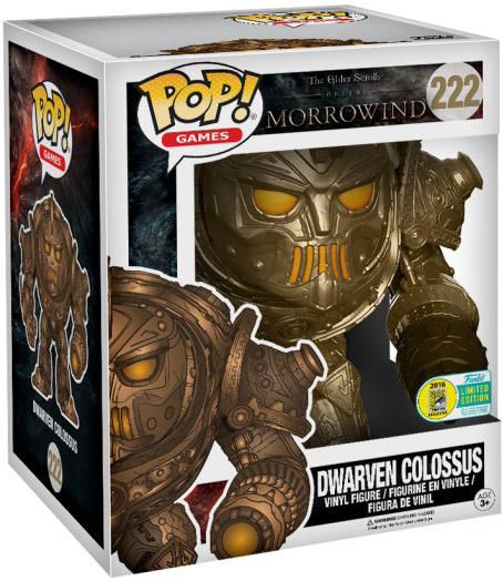 Figurine Pop The Elder Scrolls #222 pas cher : Dwarven Colossus - 15 cm