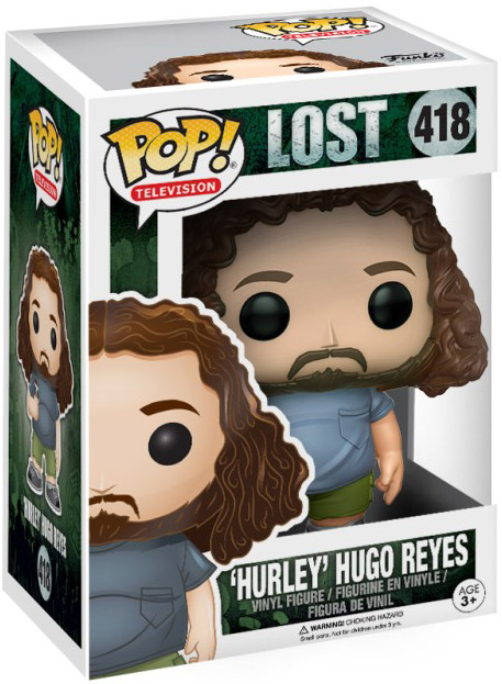 Figurine Pop Lost : Les Disparus #418 pas cher : 'Hurley' Hugo Reyes