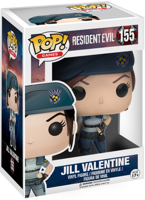Figurine Pop Resident Evil 155 pas cher Jill Valentine