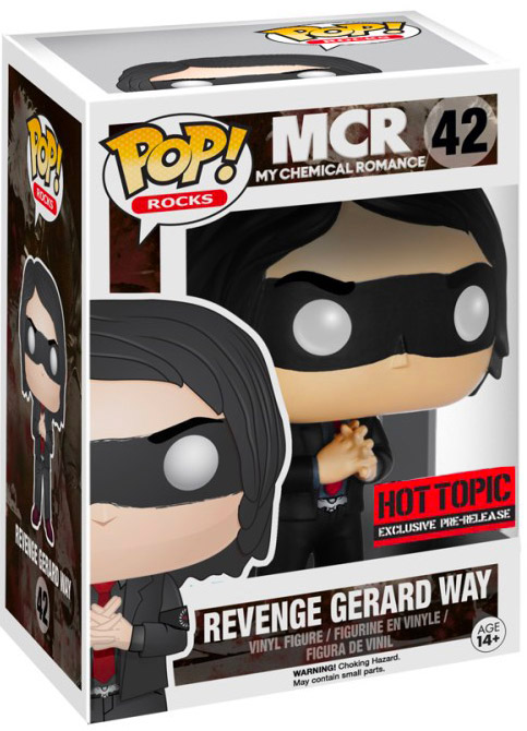 Figurine Pop My Chemical Romance (MCR) #42 pas cher : Vengeur Gerard Way