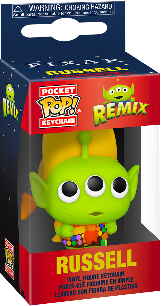 Figurine Pop Alien Remix [Disney] pas cher : Alien (Russel) - Porte-clés