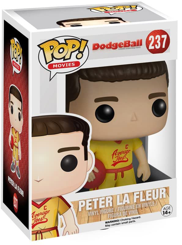 Figurine Pop Dodgeball ! Même pas mal ! #237 pas cher : Peter La Fleur