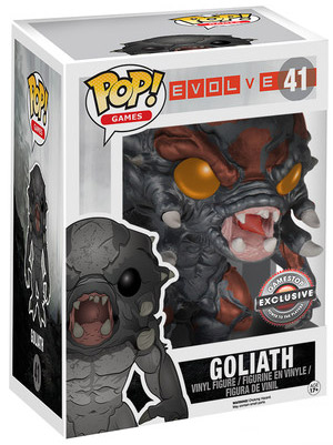 Figurine Pop Evolve #41 pas cher : Goliath Sauvage
