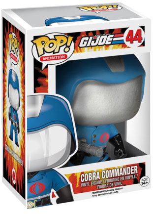 Figurine Pop Hasbro #44 pas cher : Cobra Commander (G.I.Joe)
