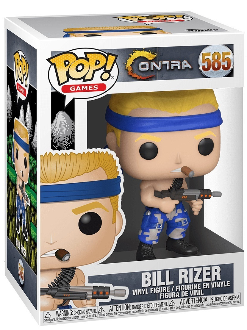 Figurine Pop Contra #585 pas cher : Bill Rizer