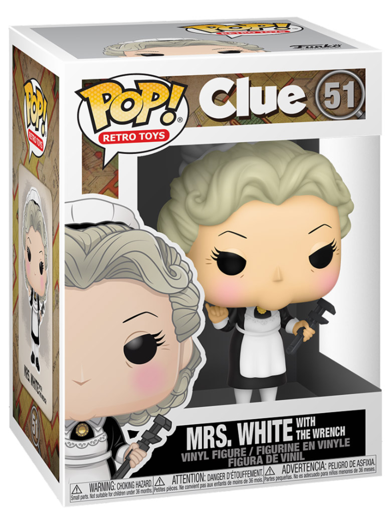 Figurine Pop Hasbro #51 pas cher : Madame Blanche - Cluedo