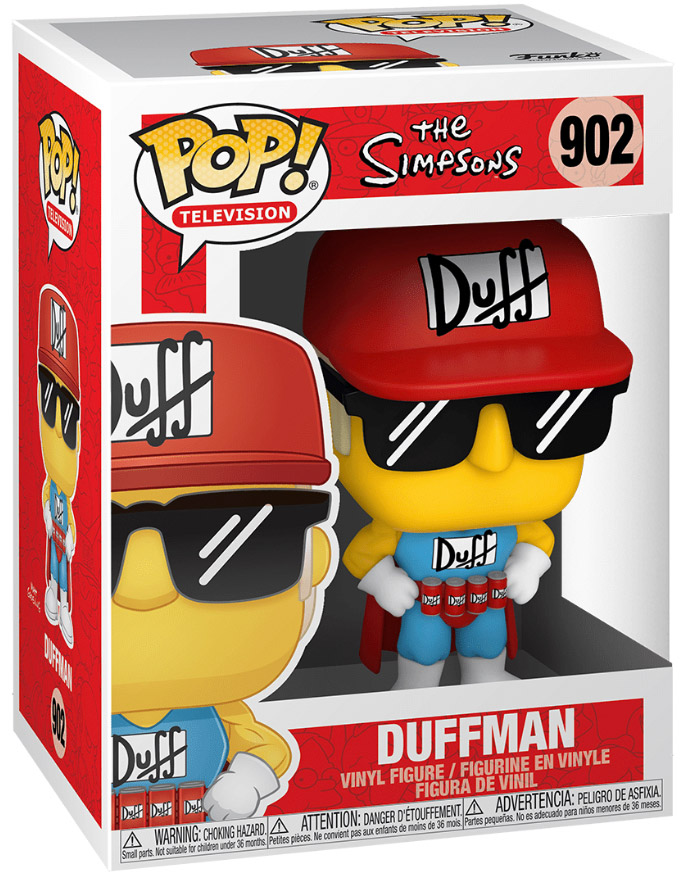 Figurine Pop Les Simpson #902 pas cher : Duff Man