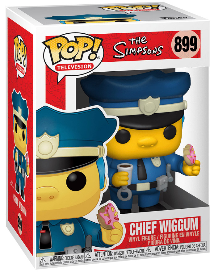 Figurine Pop Les Simpson #899 pas cher : Chef Wiggum