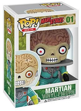 Figurine Pop Mars Attacks! #1 pas cher : Martien