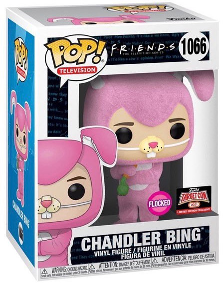 Figurine Pop Friends #1066 pas cher : Chandler Bing - Flocked