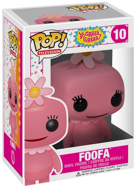 Figurine Pop Yo Gabba Gabba! #10 pas cher : Foofa