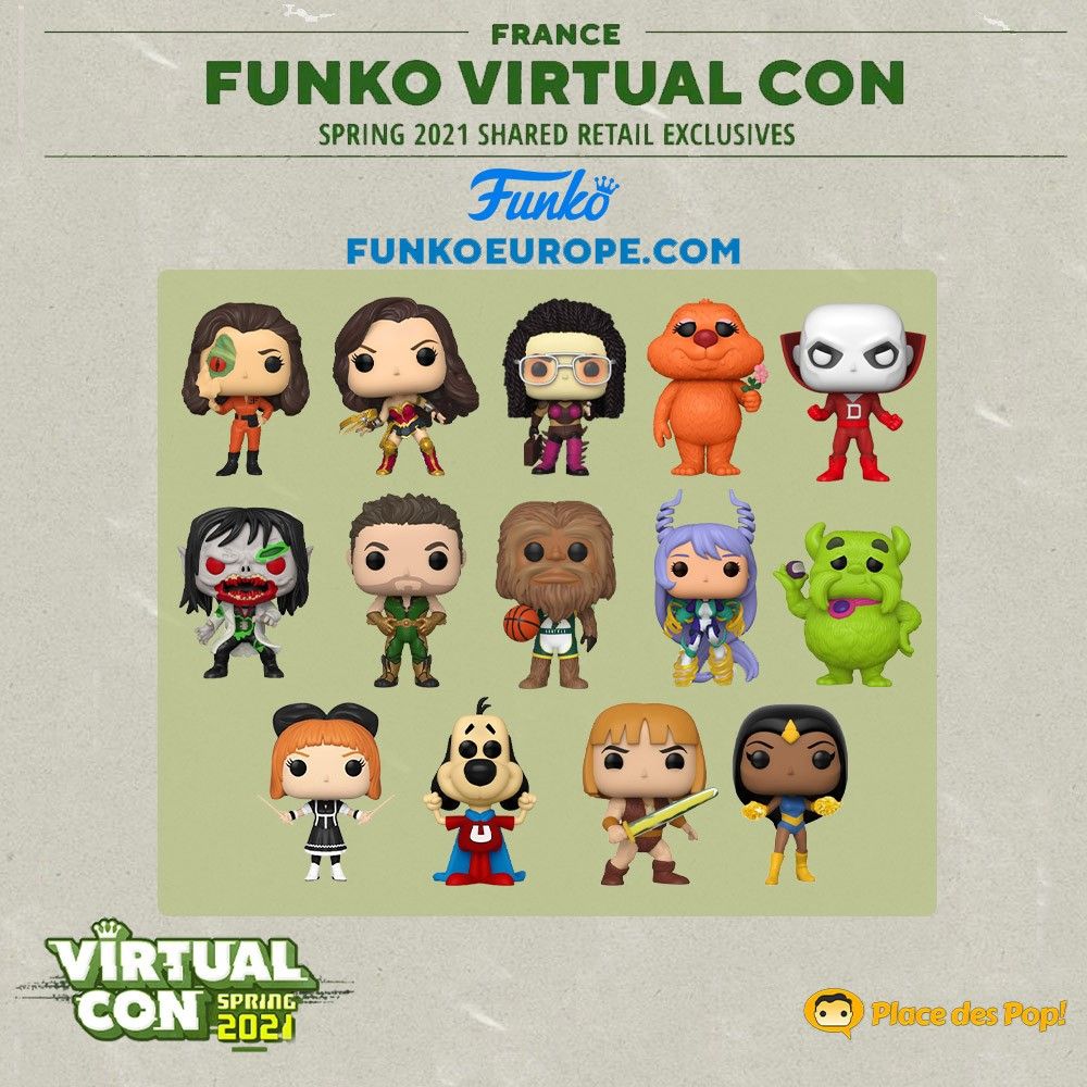 Funko Emerald City Comic Con Exclusives 2021 - Loterie ECCC 2021
