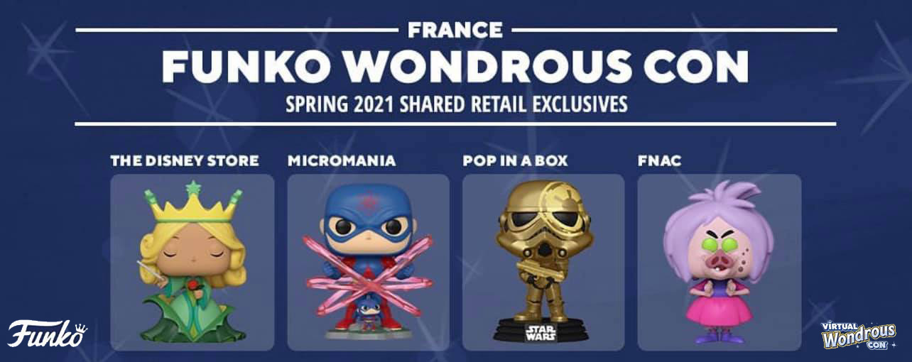 WonderCon 2021 - WONDERCON@HOME Funko Pop exclusives